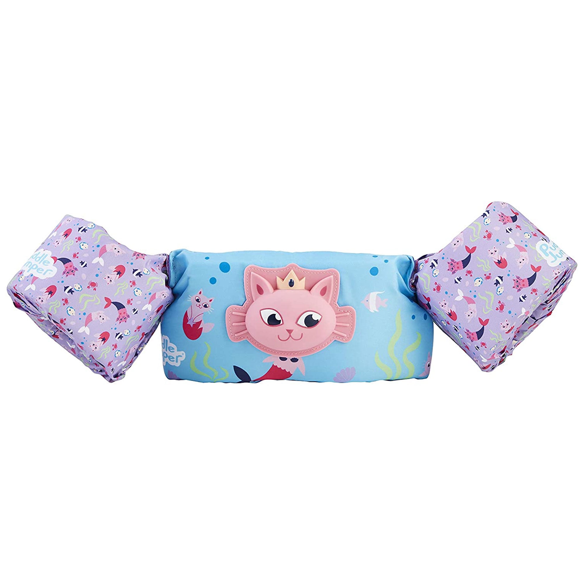 Stearns 30-50 Pound Cat Mermaid Puddle Jumper Kids Life Jacket Swim ...