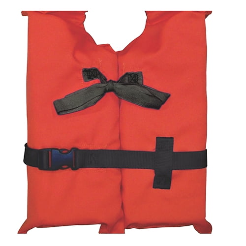 Stearns Youth Type II Life Jacket, Orange - Comfortable Vest for Young ...
