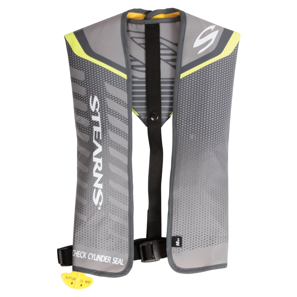 Stearns Fastpak 24G Manual Inflatable Life Vest - Yellow - Walmart.com