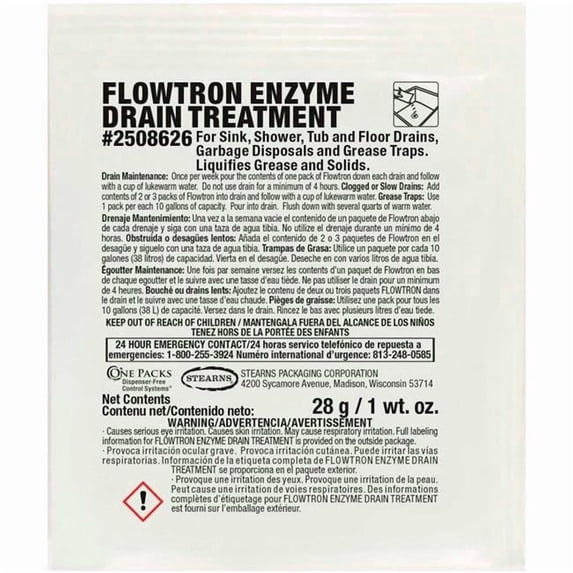 Stearns Packaging B2310698 2508626 Flowtron Enzyme Drain Treatment - 1 ...