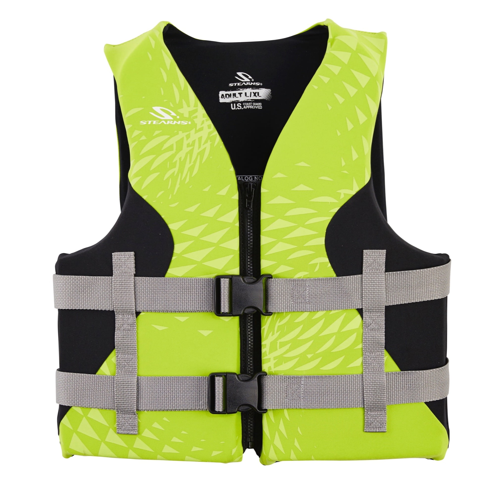 Stearns Men's Hydroprene Life Vest for Adults 90+ Pounds, S/M, Green ...
