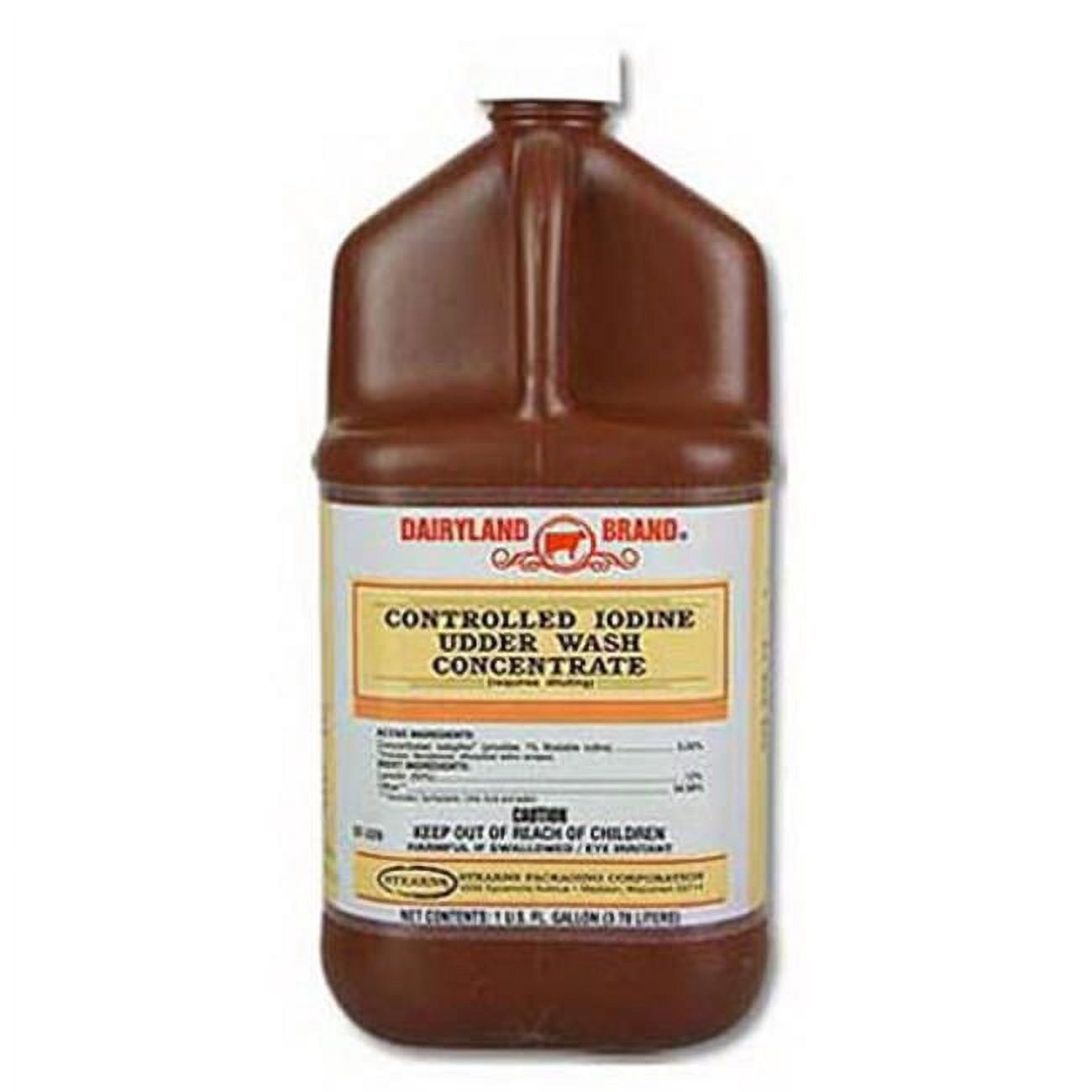 Stearns Packaging ST0220-DB-TL35 Gallon Iodine Udder Wash - Walmart.com
