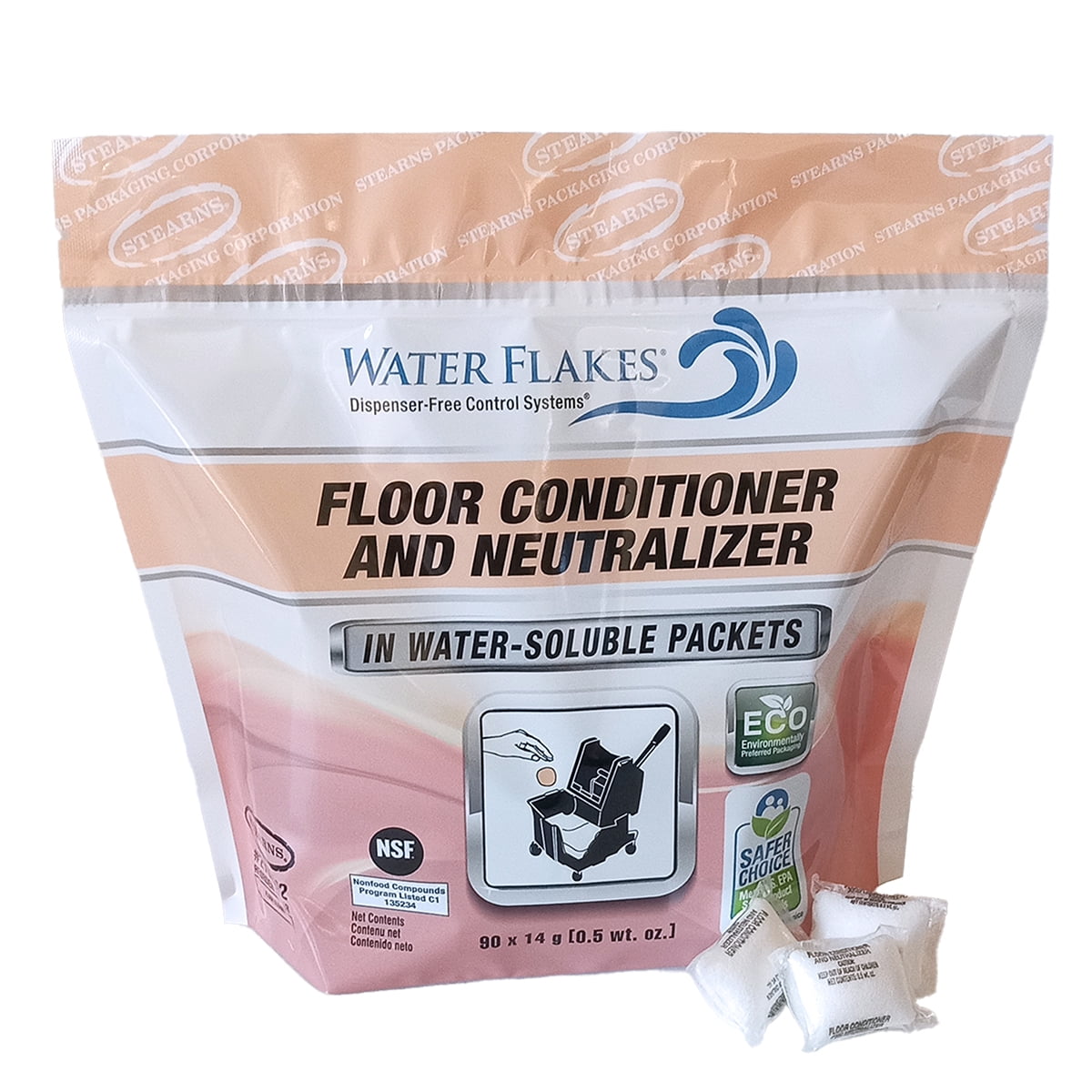 Stearns Water Flakes Floor Conditioner and Neutralizer in Premeasured ...