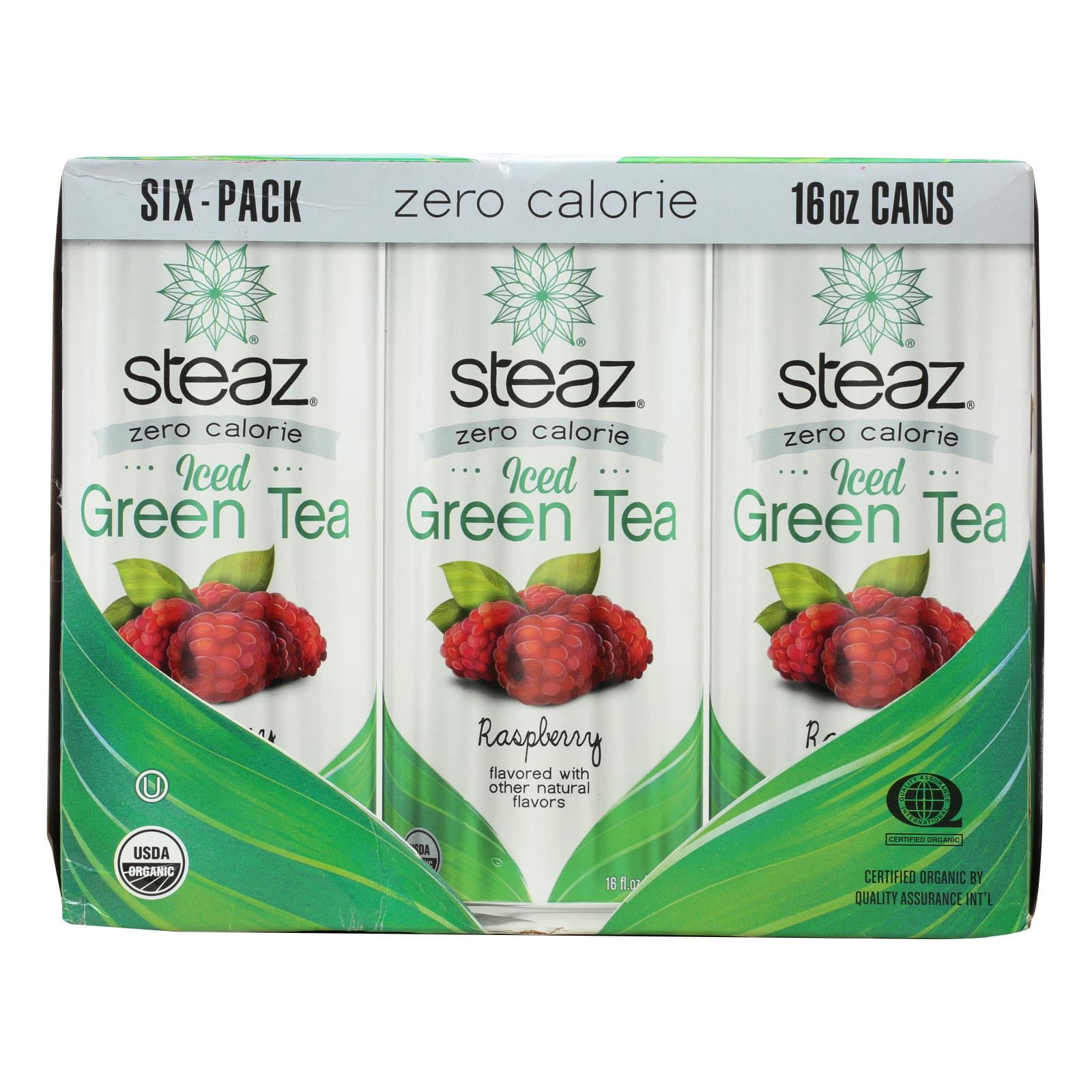 Steaz Antioxidant Brew Tea Zero Sugar 96 fl oz (Pack of 4) - Walmart.com