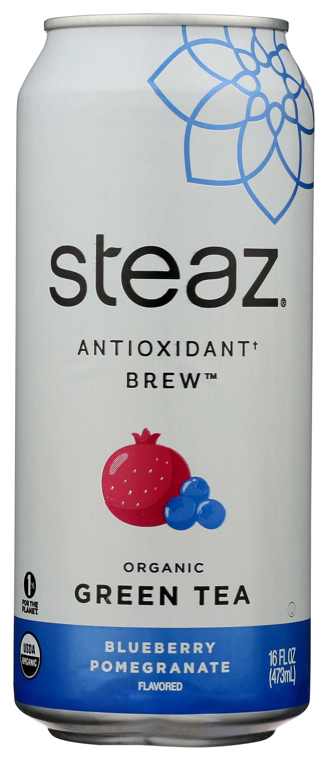 Steaz Green Tea with Blueberry Pomegranate Acai Organic Iced Teaz, 16 ...