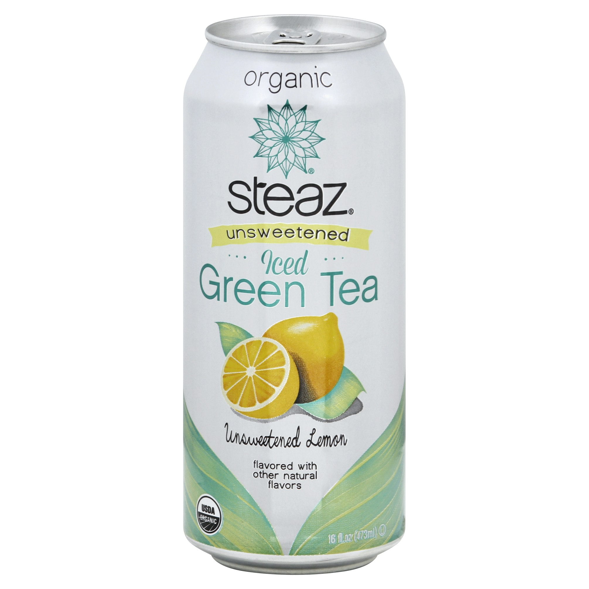 Steaz Organic Unsweetened Antioxidant Brew Tea 16 fl oz (Pack Of 12 ...