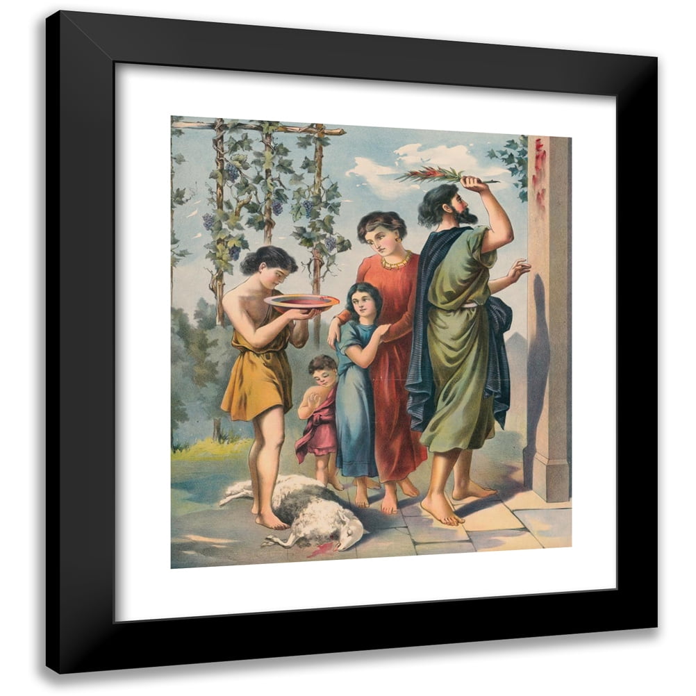 Stecher Litho. Co 20x22 Black Modern Framed Museum Art Print Titled ...