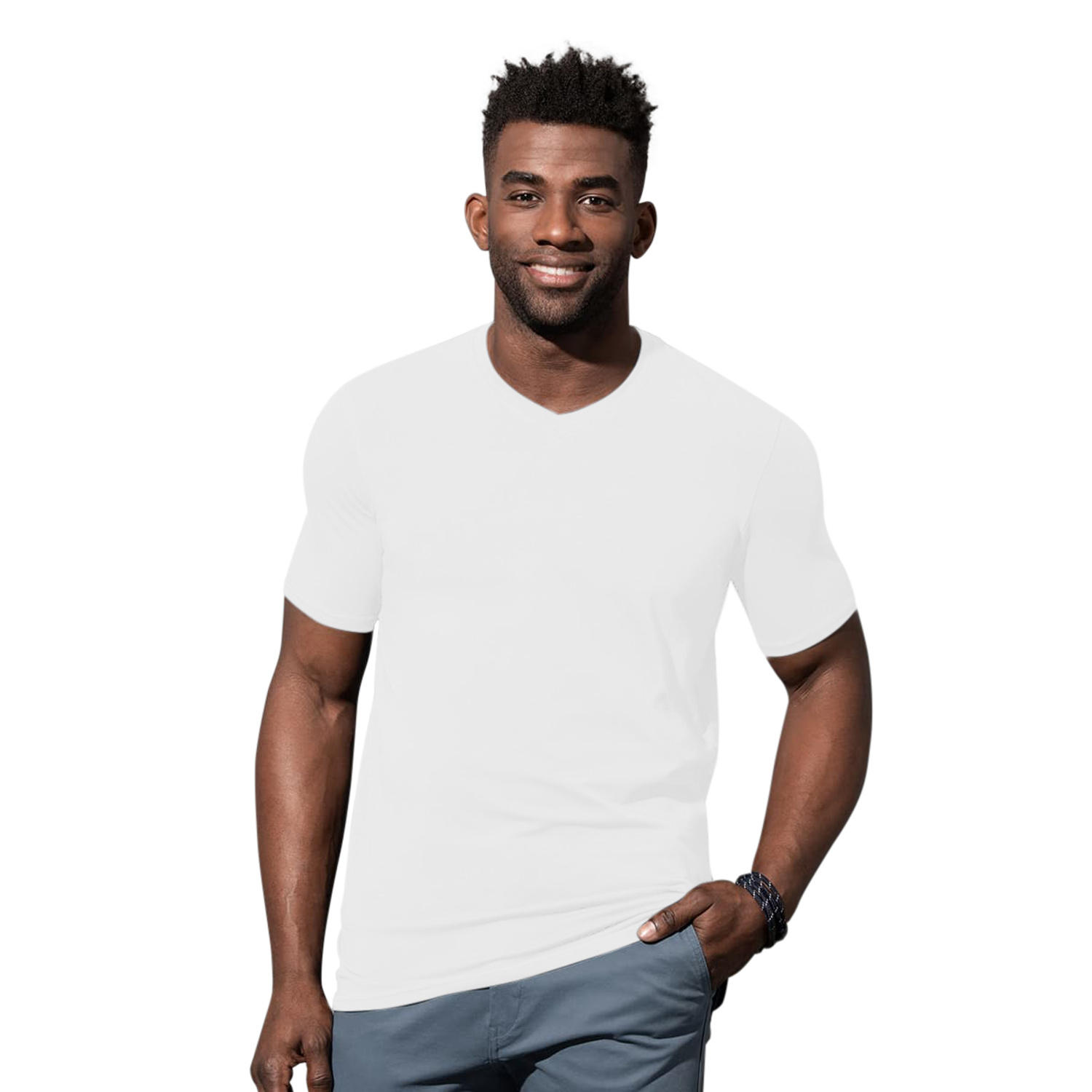 Stedman Stars Mens Clive V Neck Tee - Walmart.com