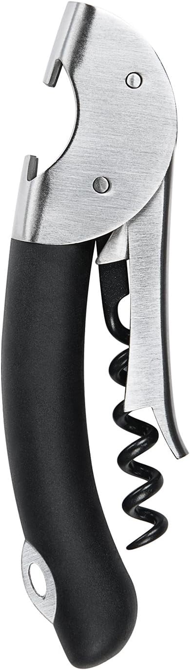 SteeL Winged Corkscrew with Removable Foil Cutter - Walmart.com