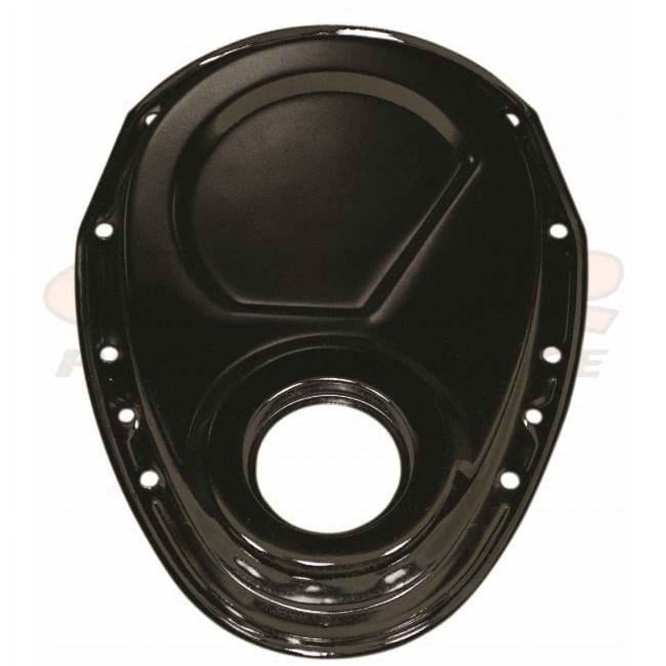 Steel 1955-95 Chevy SB 283-305-327-350-400 Timing Chain Cover - Black ...
