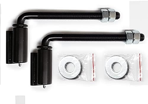 Steel 3/4" J Bolt Welded Hinge Heavy Driveway For Welding on Larger ...
