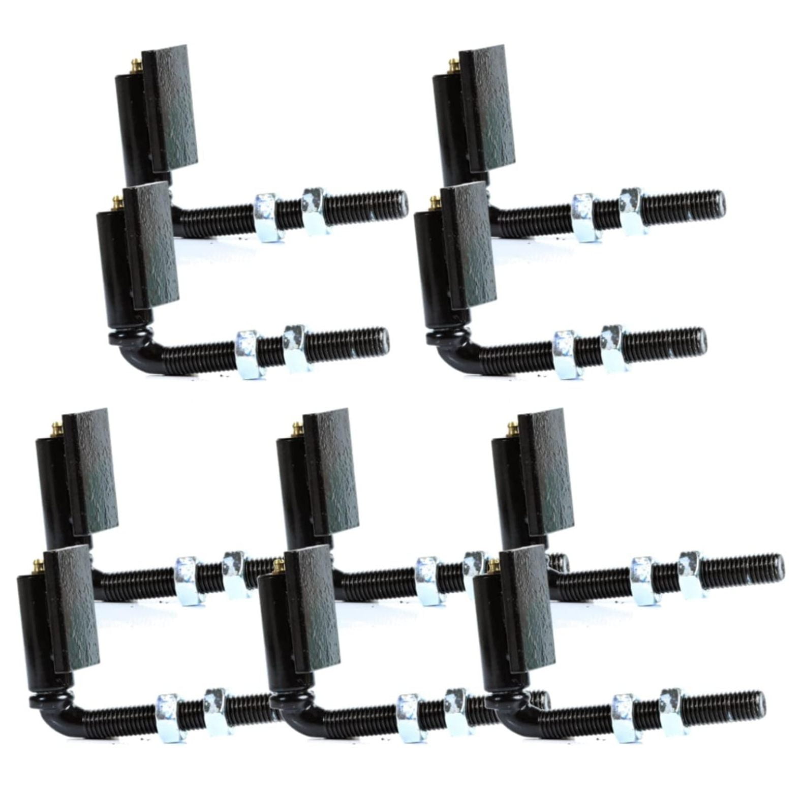 Steel 3/4" J Bolt Welded Hinges for Heavy Driveway Gates | Welding on ...