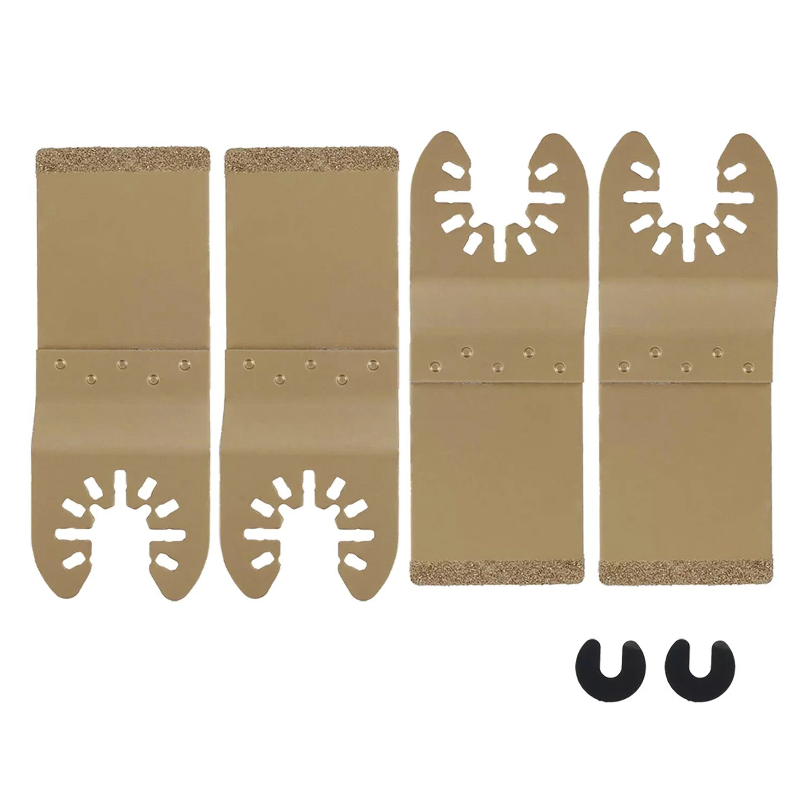 Steel 4Pcs Saw Blade Tool Cutter Cemented Carbide Tiles Oscillating ...