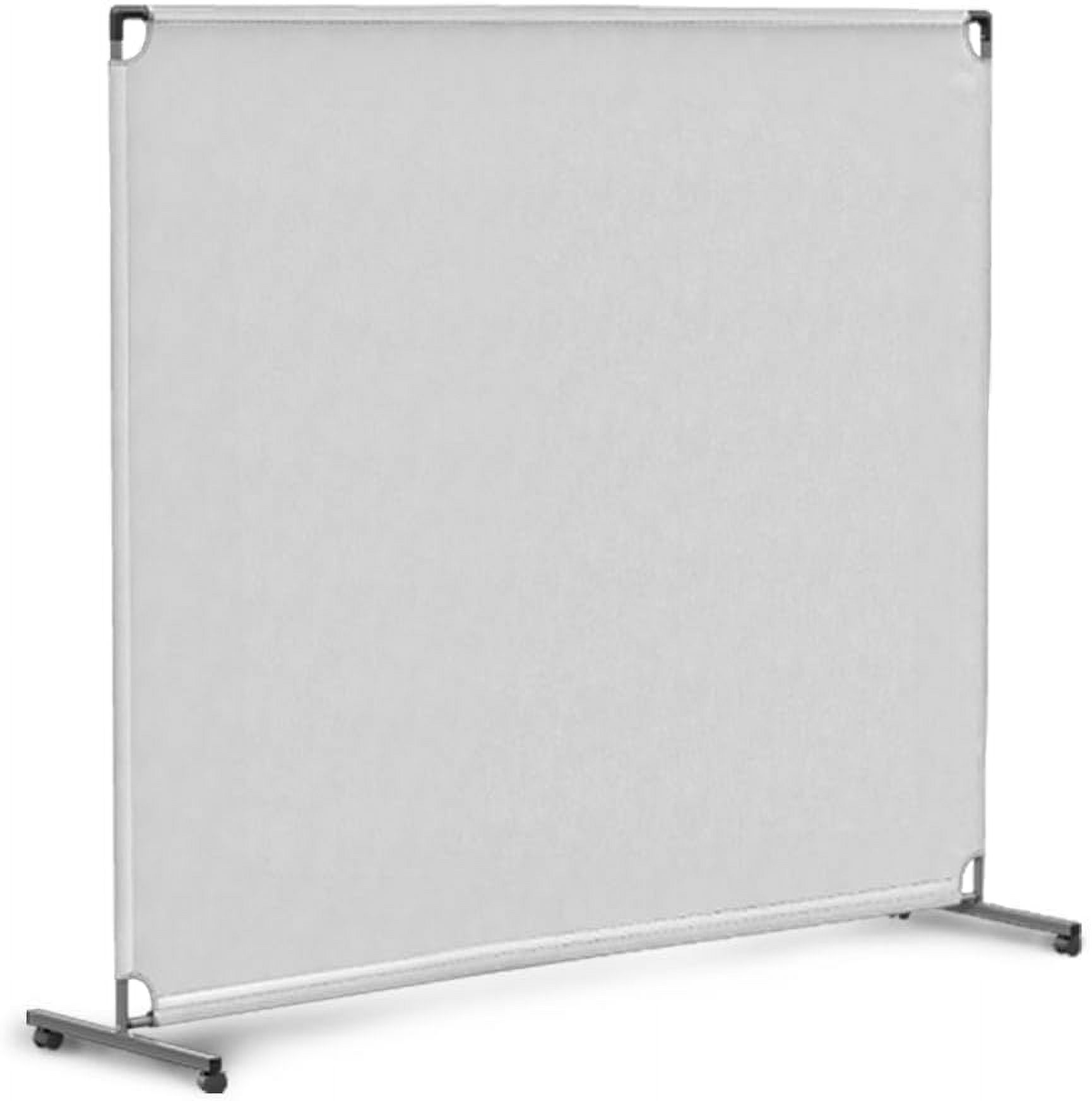 Steel-AID 72-inch Rolling Privacy Room Divider - Freestanding Office ...