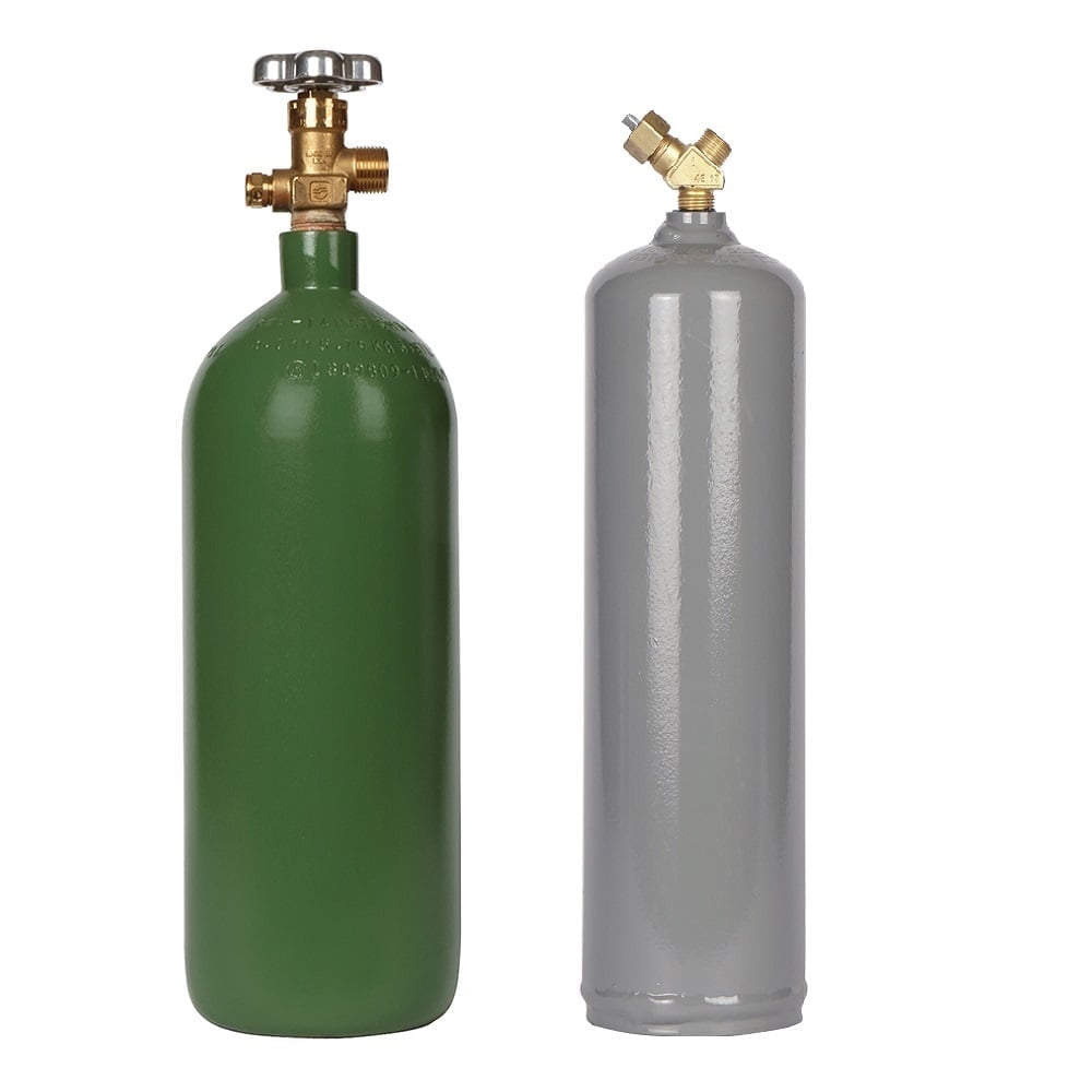 Walmart 10 cu ft Steel Acetylene MC & 20 cu ft Steel Oxy-Acetylene ...