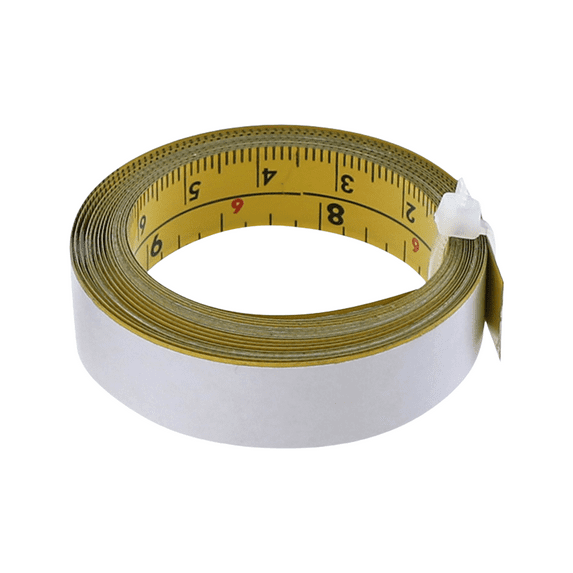Steel Adhesive Measuring Tape Peels Double Scale Metric /Imperials Tape ...