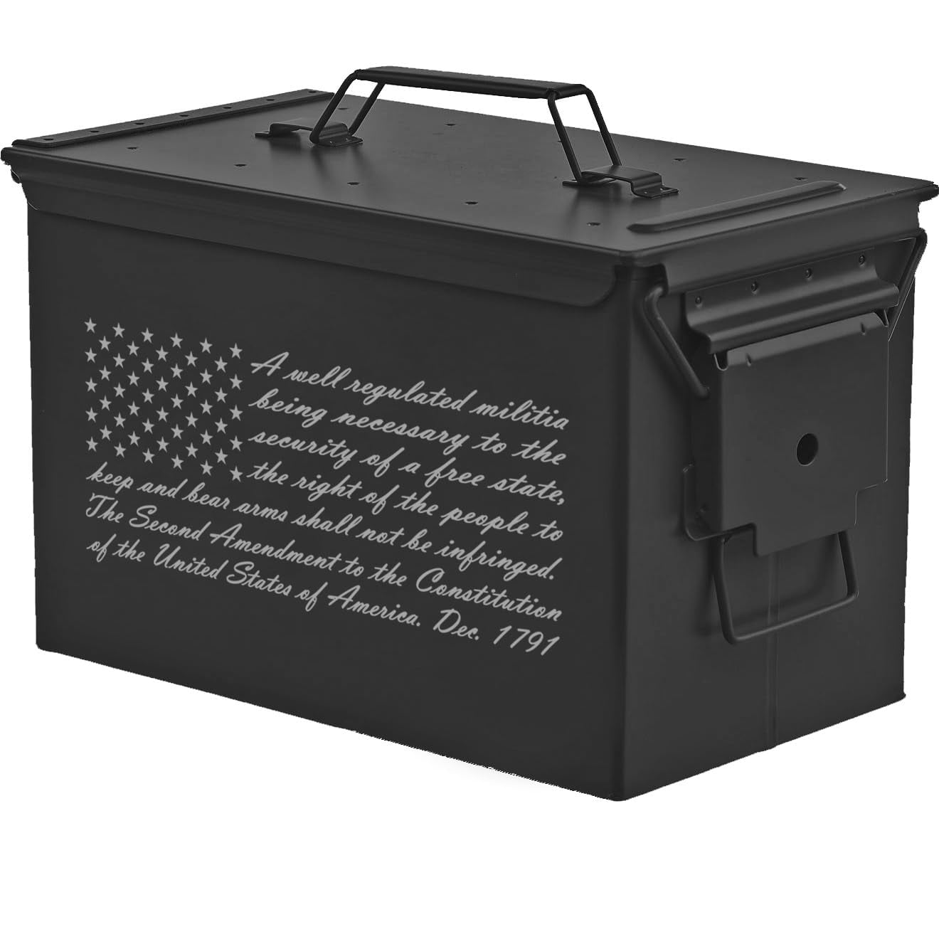 Steel Ammo Can Storage Box Ammunition Case 2nd Amendment USA American steel-ammo-can-storage-box-ammunition-case-2nd-amendment-usa-american