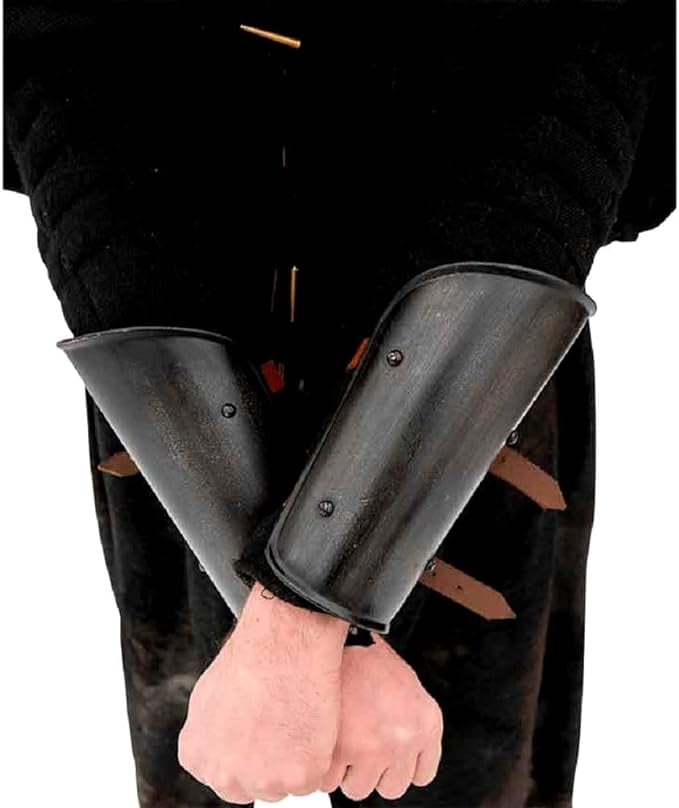 Steel Arm Bracers Medieval Hand Protection Armor - Walmart.com