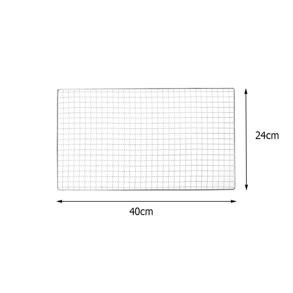 Steel BBQ Grill Grate Grid Wire Mesh Rack Replacement Cooking - Walmart.com