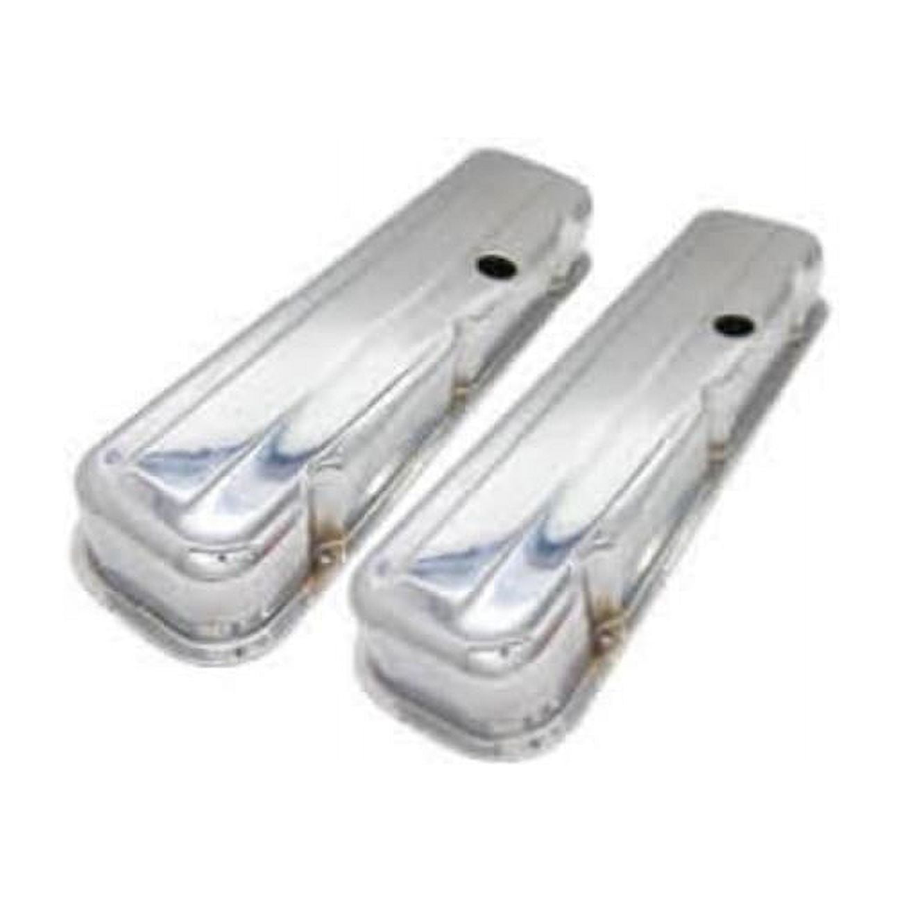 Steel Baffled Short Valve Cover for 1965-1995 BBC 396-502, Black ...