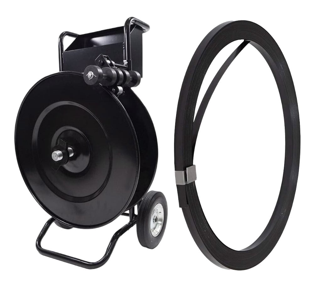 Steel Banding Strapping Kit – Strapping Cart & Coil Dispenser for 8" or ...