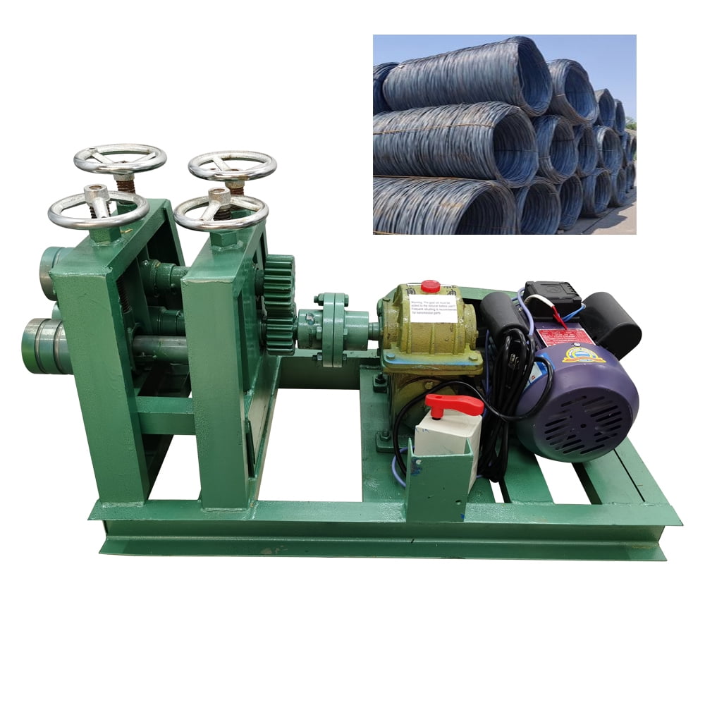 Steel Bar Plate Rolling Bending Rounding Machine Small - Walmart.com
