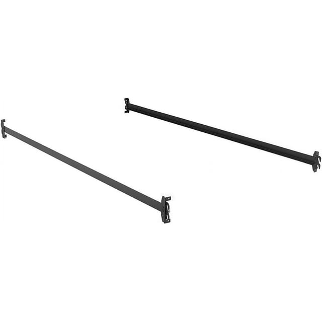 Steel Bed Side Rails with Hook-On Claws 76" Long for Twin & Full Size ...