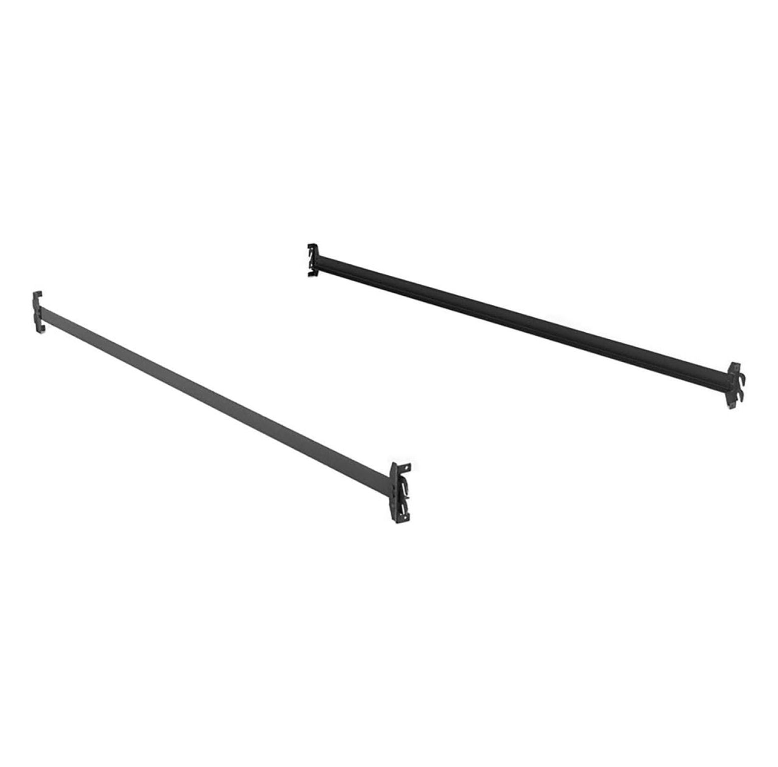 Steel Bed Side Rails with Hook-On Claws, 76" Long for & Full Size Beds ...
