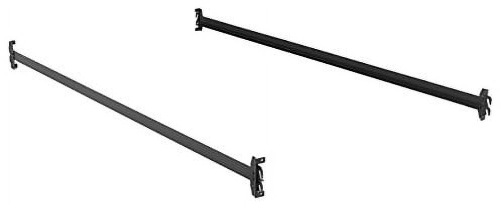 Steel Bed Side Rails with Hook-On Claws, 76" Long for Twin & Full Size ...
