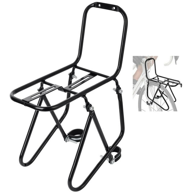 Universal Mount Steel Bike Front Rack Pannier for Mountain Bikes ...