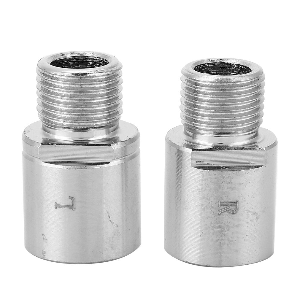 Steel Bike Pedal Extenders 9/16 Inch Bicycle Pedal Spacers for Road ...