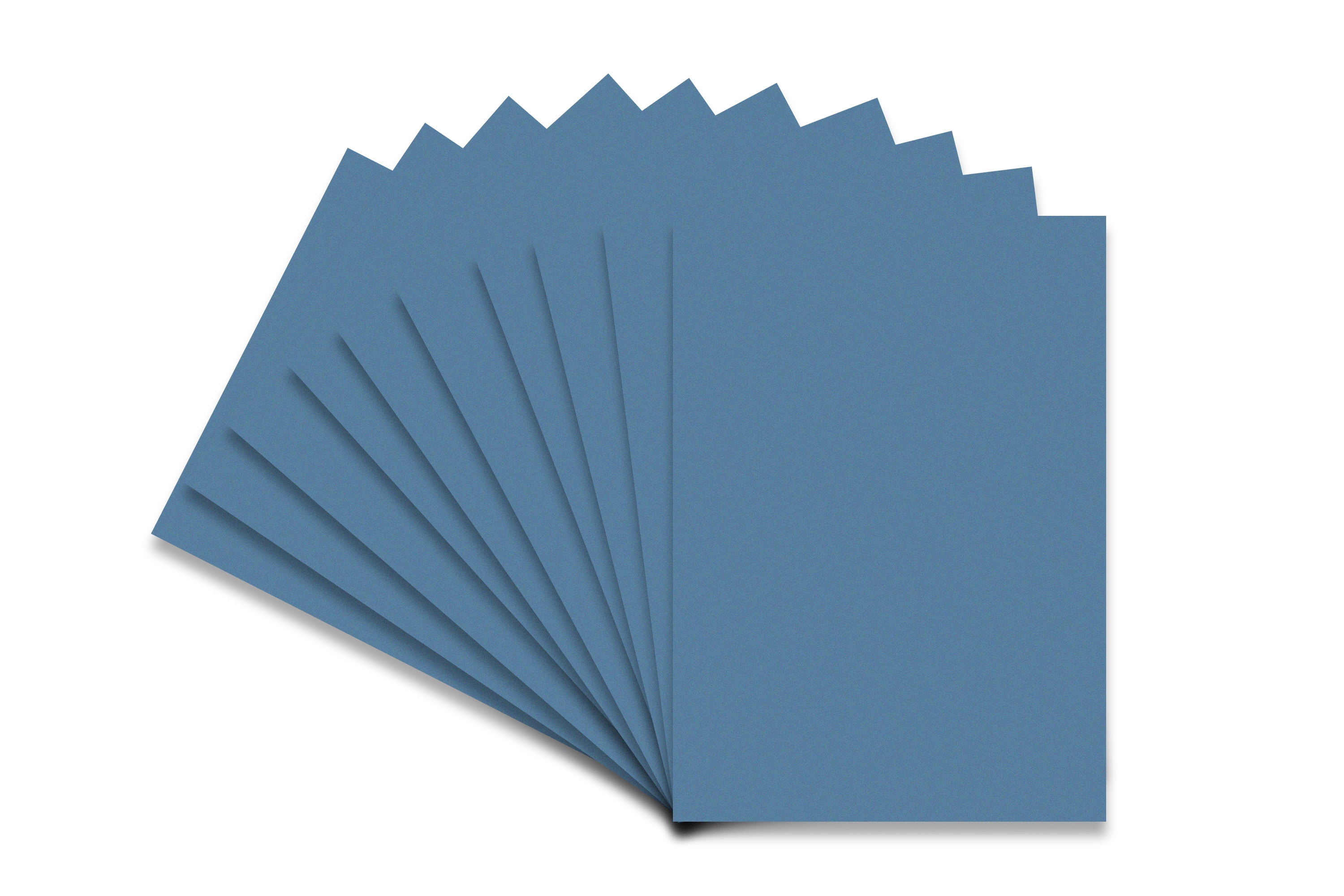 Steel Blue 11x14 Backing Board - Uncut Photo Mat Board (10-Sheets ...