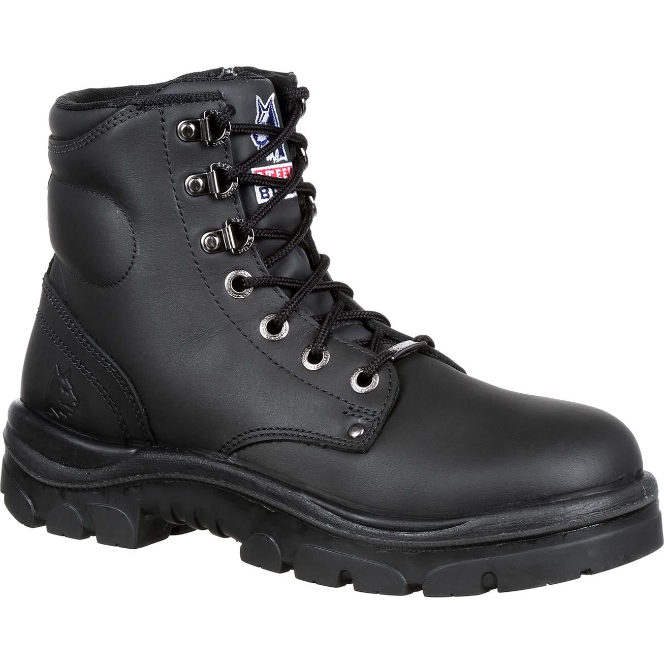 Steel Blue Argyle Zip Steel Toe Static-Dissipative Work Boot - Walmart.com
