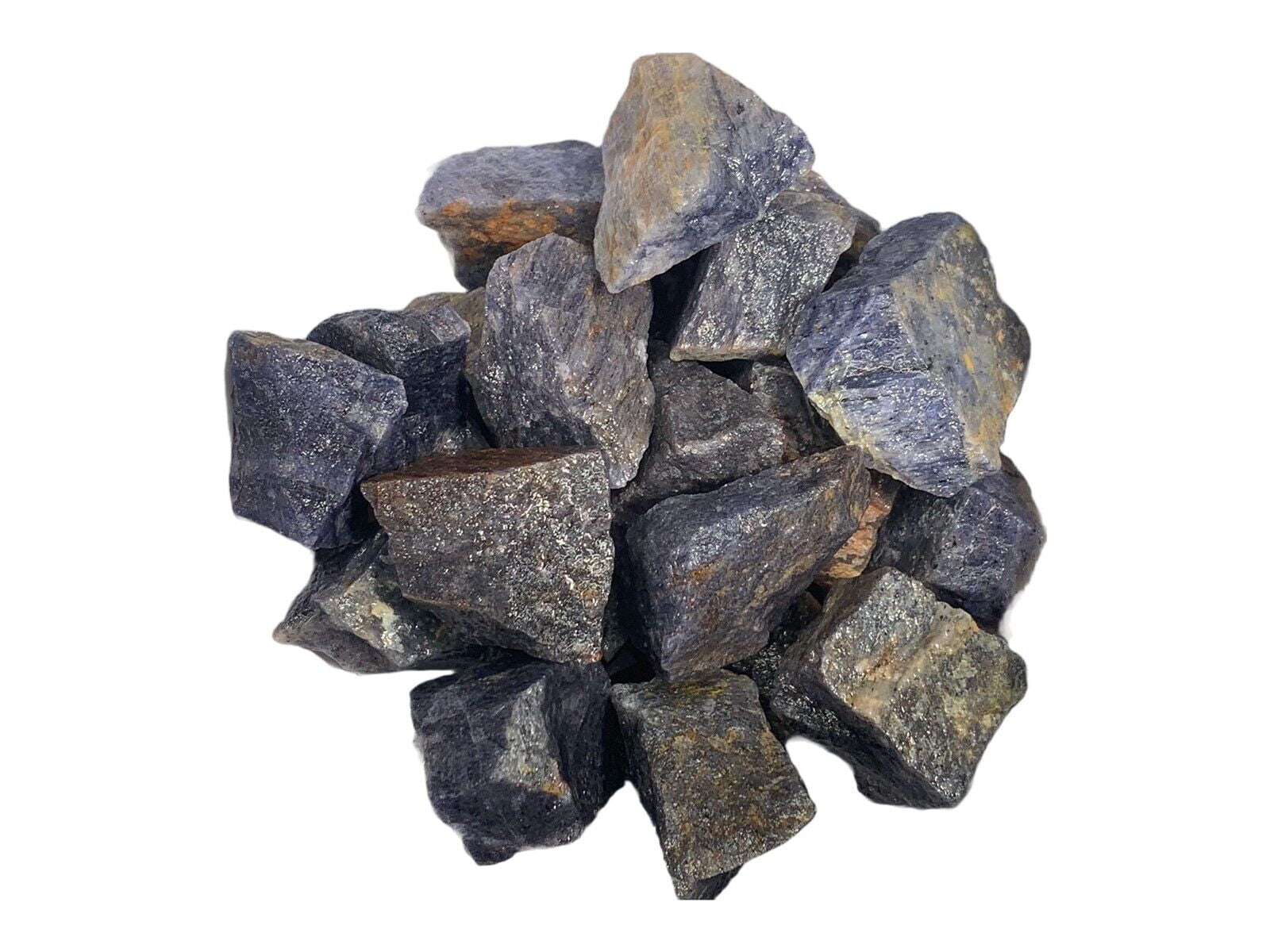 Steel Blue Aventurine - Rough Rocks for Tumbling - Wholesale Stone ...
