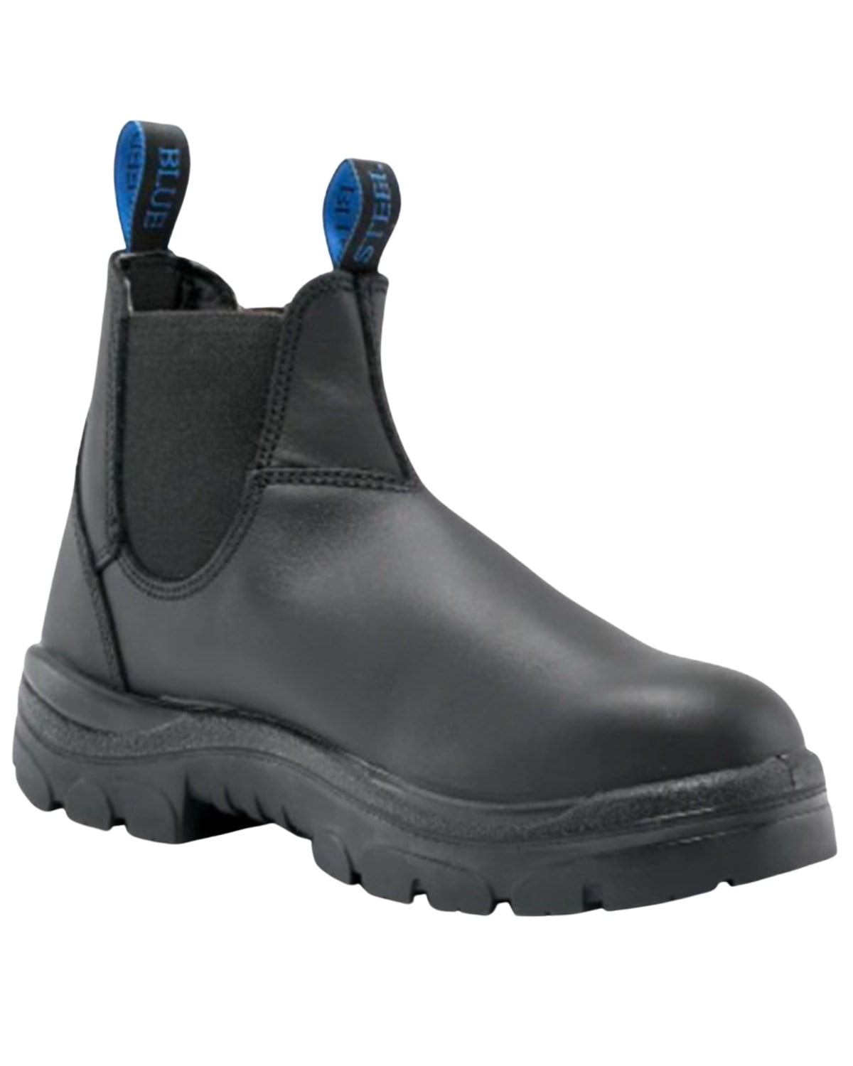 Steel Blue Men's Hobart 6" Elastic Romeo Pull On Ankle Work Boot Soft ...