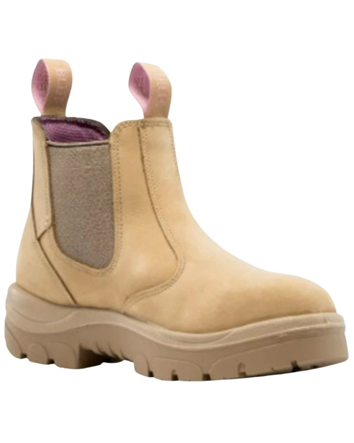Steel Blue Women's Hobart 6" Chelsea Work Boot Toe Sand 11 W US ...
