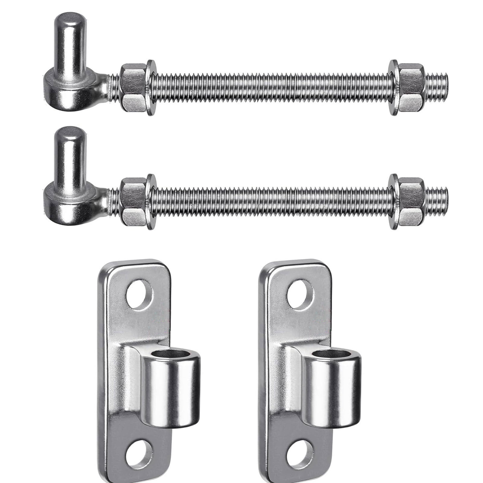 Steel Bolts Door Hinge easy installs Gate Hinges Adjustable bolts ...