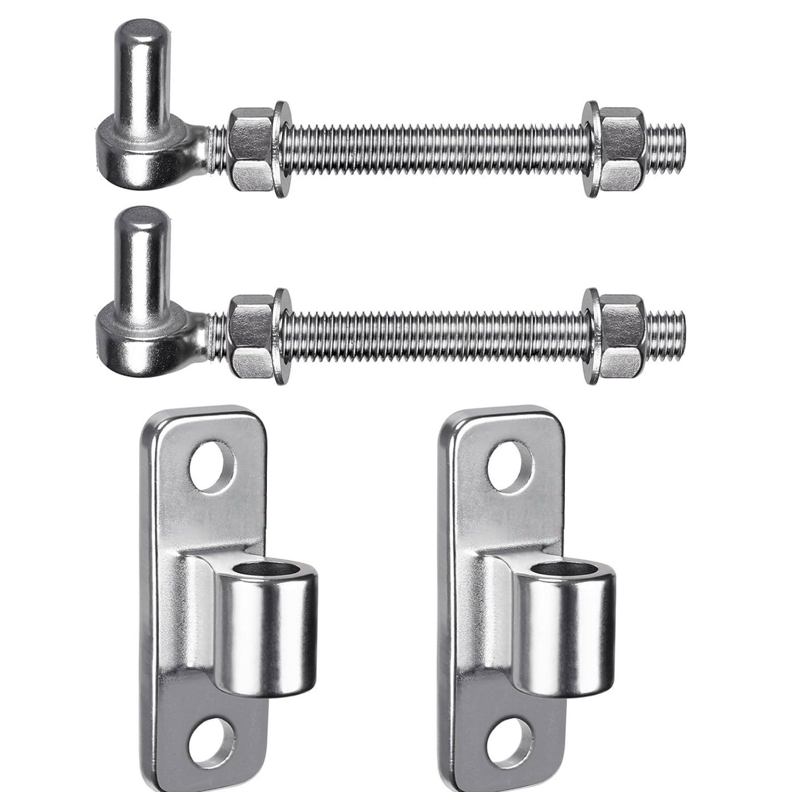 Steel Bolts Door Hinge easy installs Gate Hinges Adjustable bolts ...