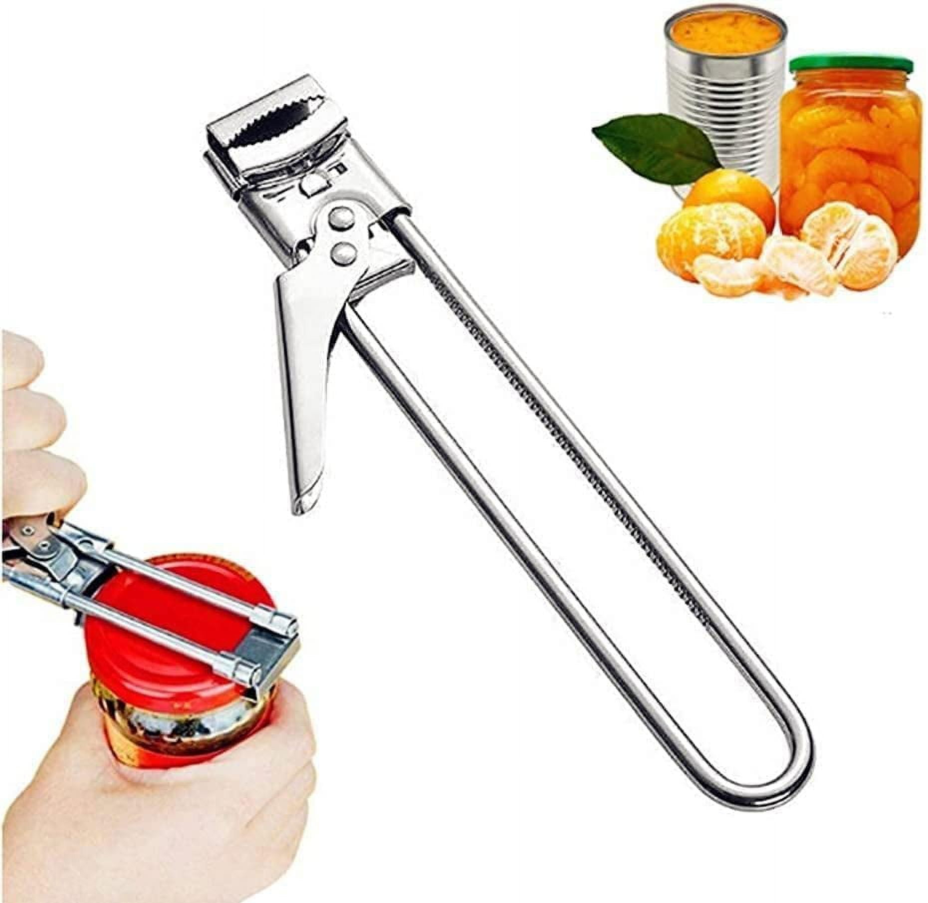 Steel Bottle Opener Adjustable Jam Container Corkscrew Wine Opening ...