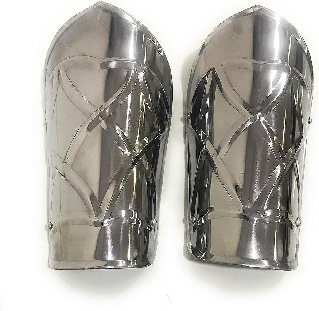 Steel Bracers Dragon Scale Arm Guard LARP ARM Protection Gothic Style ...