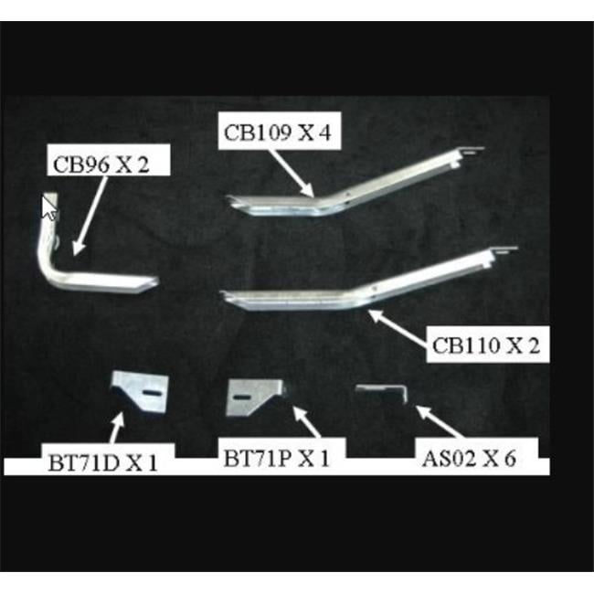 Steel Bracket Kit for 2014-2017 Promaster - Walmart.com