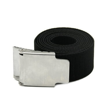 Scuba Diving BCD Weight Belt with 4 Pockets w/ Buckle & 47" Webbing ...