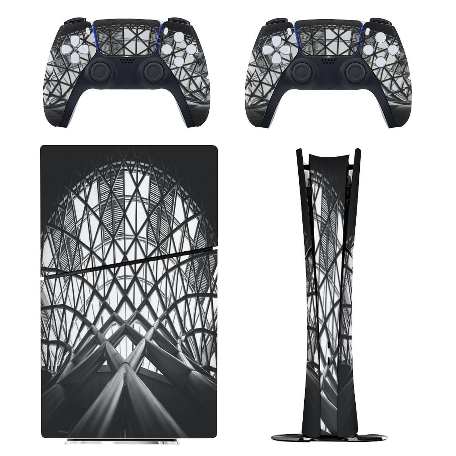 Steel Building PS5/PS5 Slim Digital Disc Skin Sticker For Console And ...
