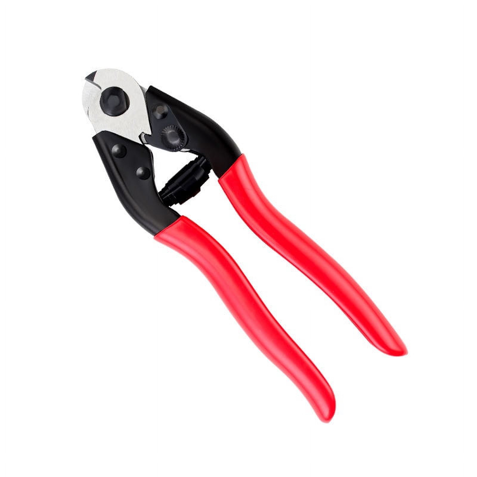 Steel Cable Cutter Heavy Duty Wire Rope Cutter for Deck Railing (Red ...