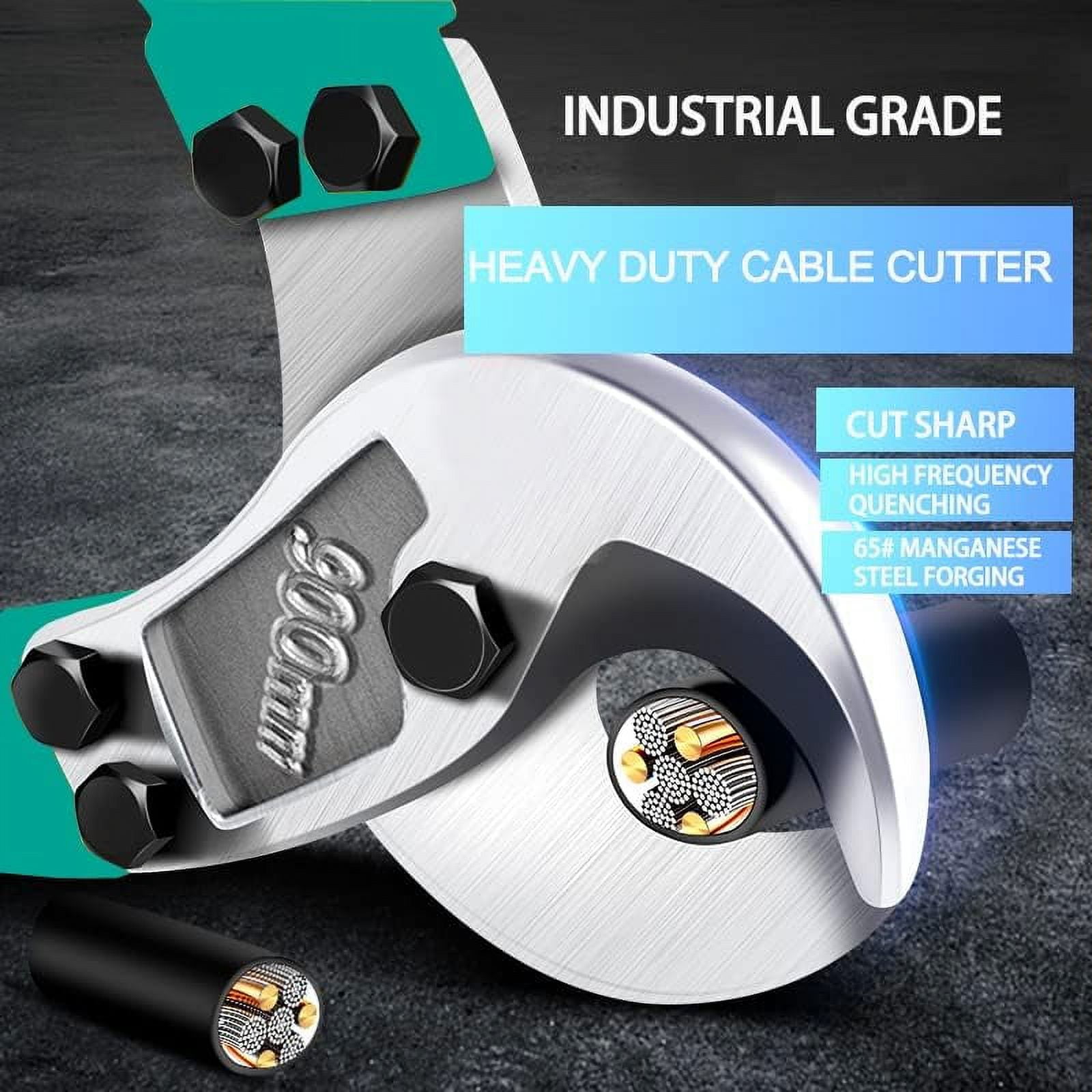 Steel Cable Cutters,24 Inch Stainless Steel Wire Rope Cutter Cuts Up To ...