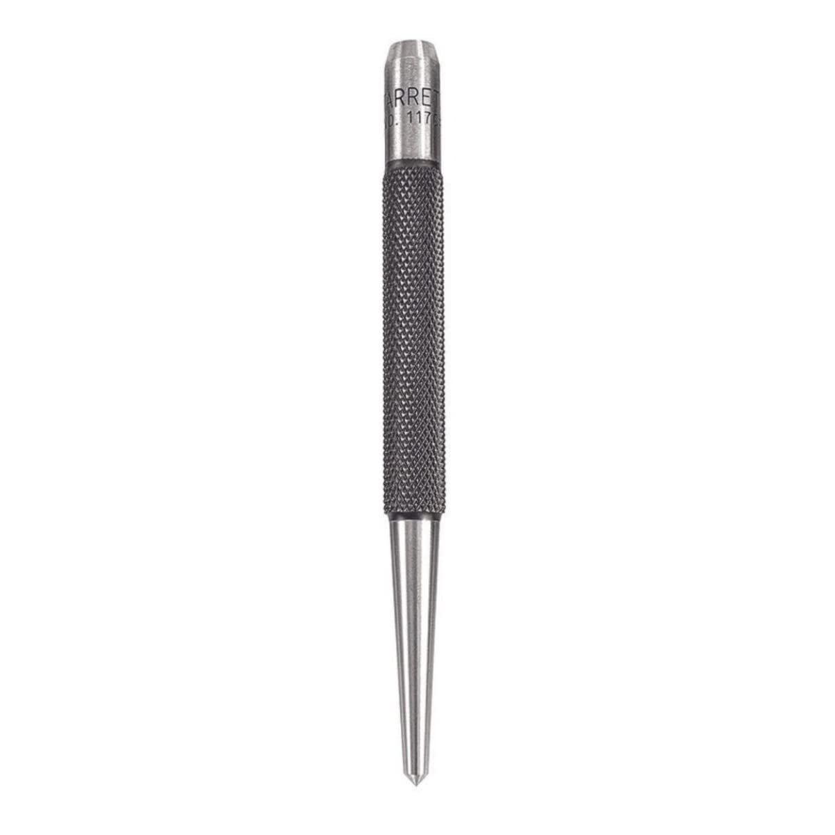 Steel Center Punch with Round Shank and Knurled Finger Grip - Hardened ...