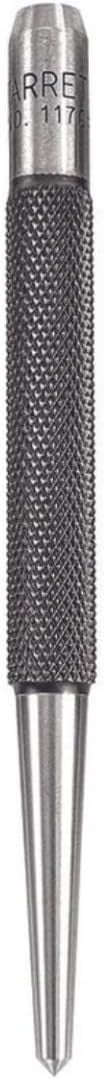 Steel Center Punch with Round Shank and Knurled Finger Grip - Hardened ...
