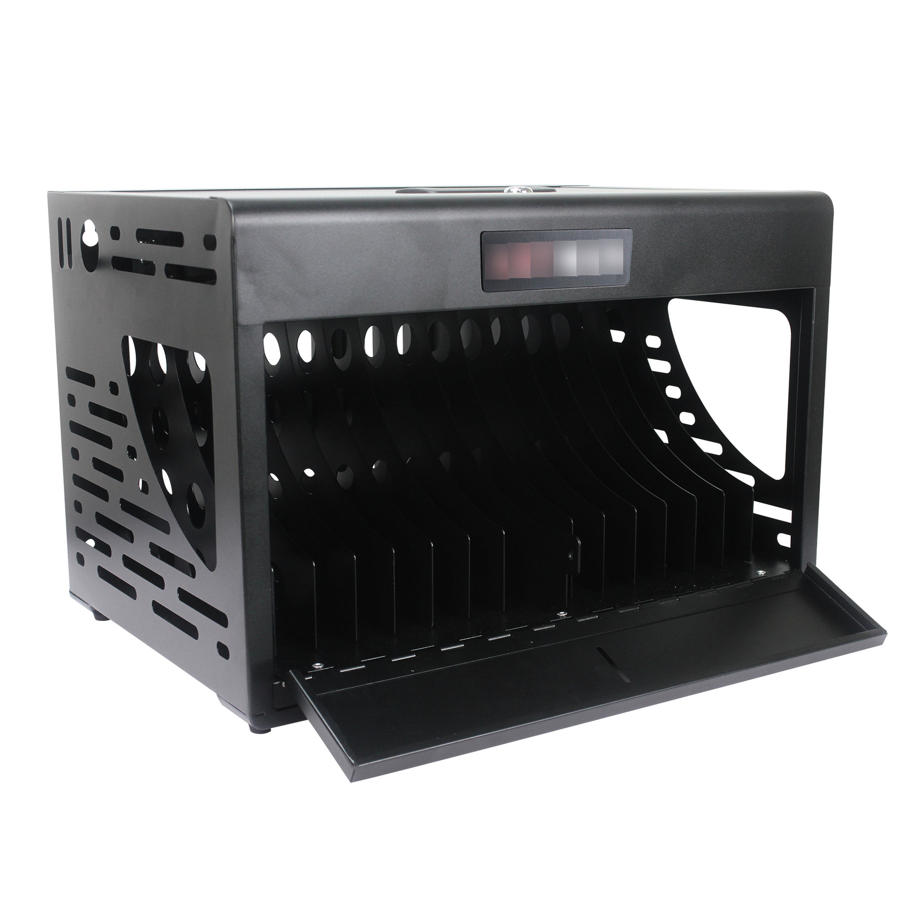 Steel Charging Station | Store and charge 16 devices in a powder ...