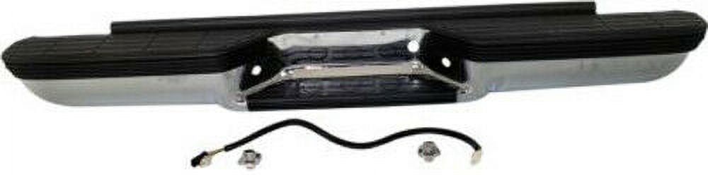 Steel Chrome Step Bumper without parking aid sensor holes for Chevrolet ...