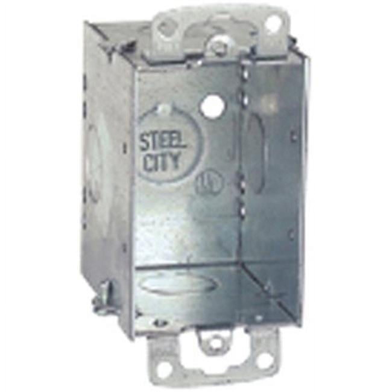 Steel City 1-Gang Steel Welded Conduit Wall Box CWV1/2 - Walmart.com